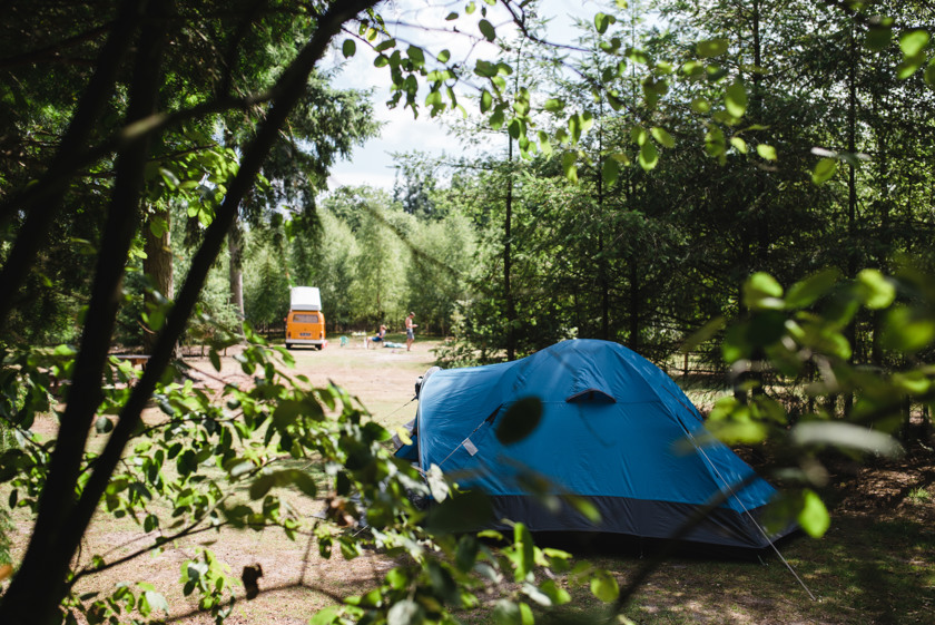 Kampeerterrein Leenderbos, geniet van de Brabantse natuur
